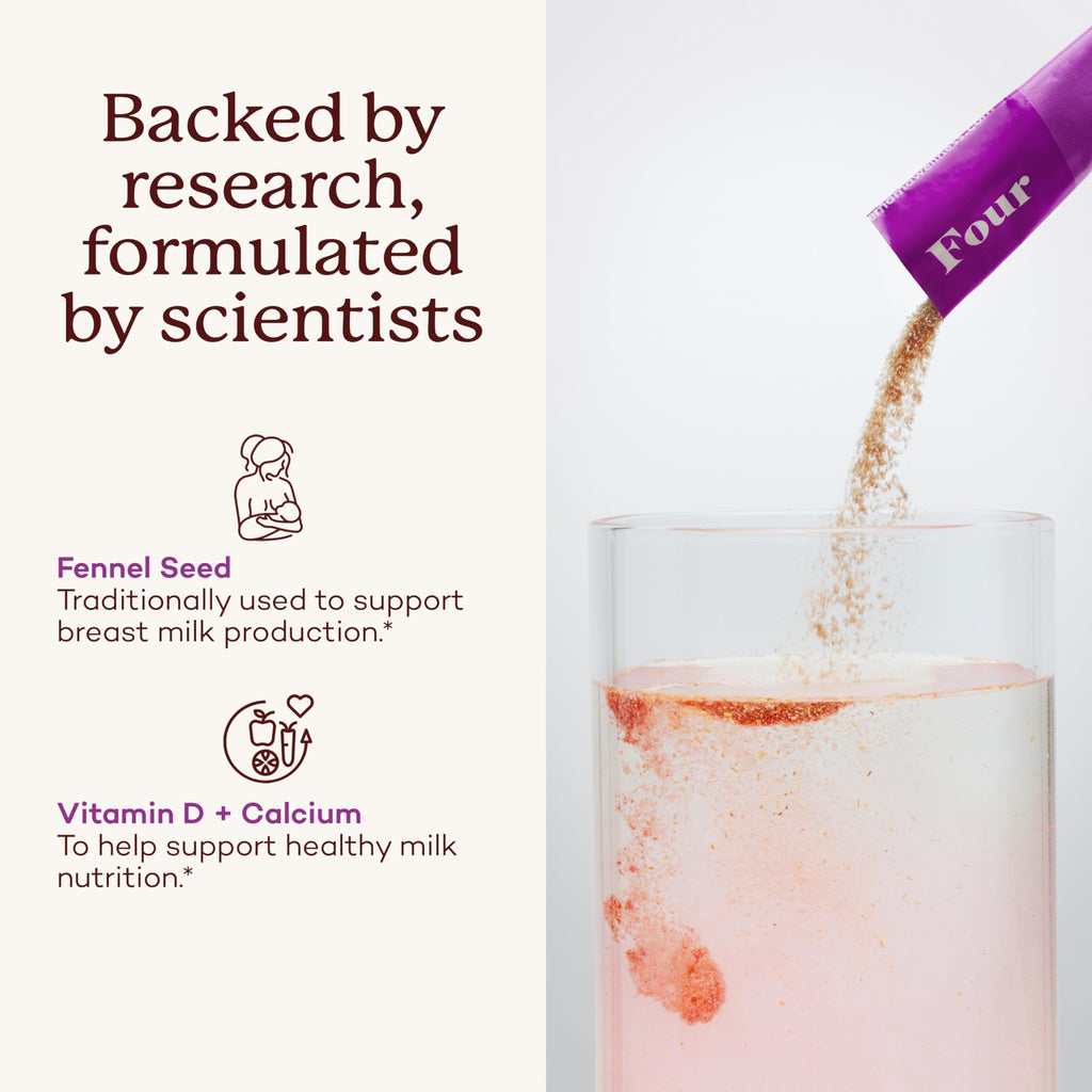 easy-to-mix lactation drink supplement