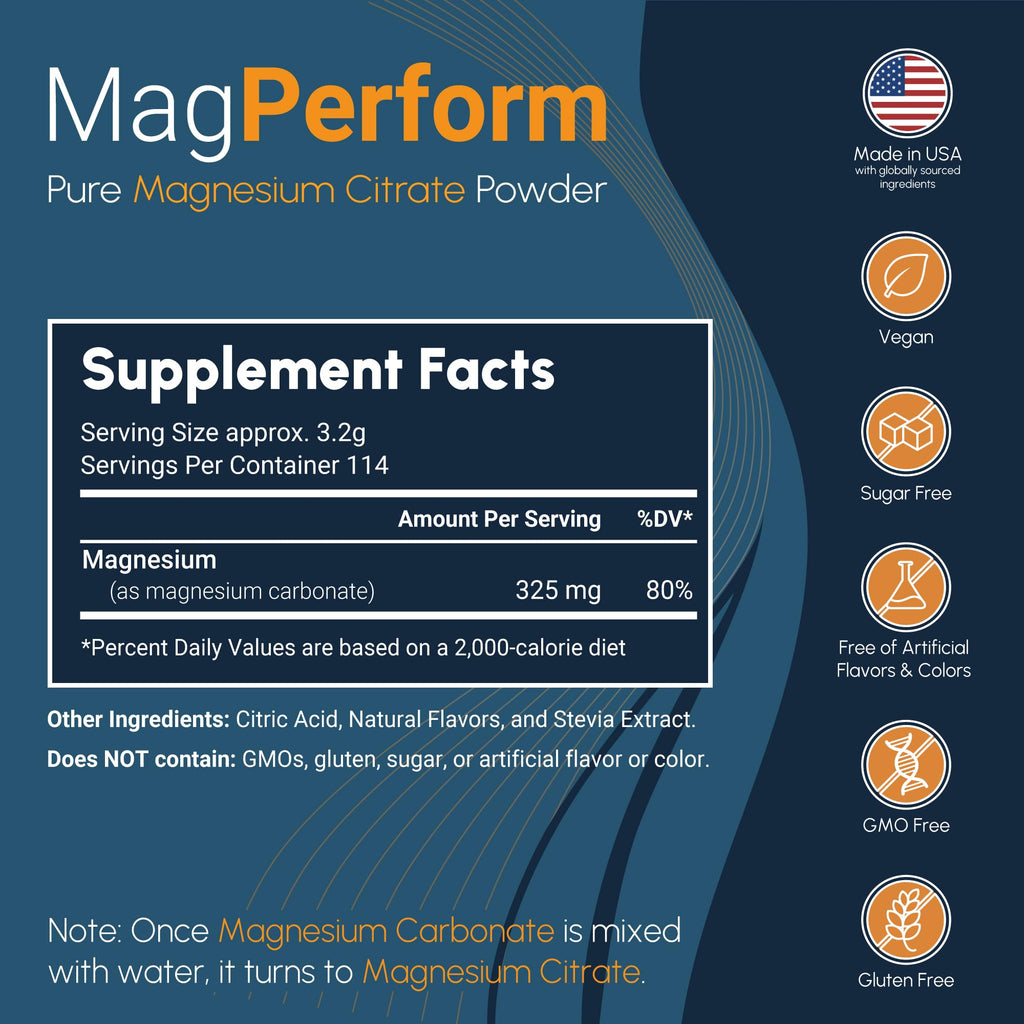 easy-to-mix magnesium drink