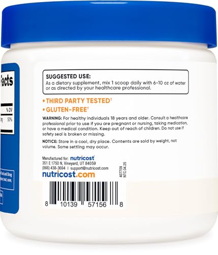 easy-to-mix magnesium glycinate powder