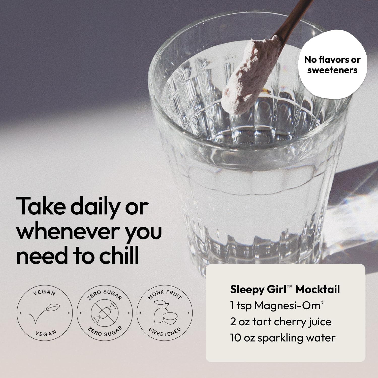 easy-to-mix magnesium powder for smoothies