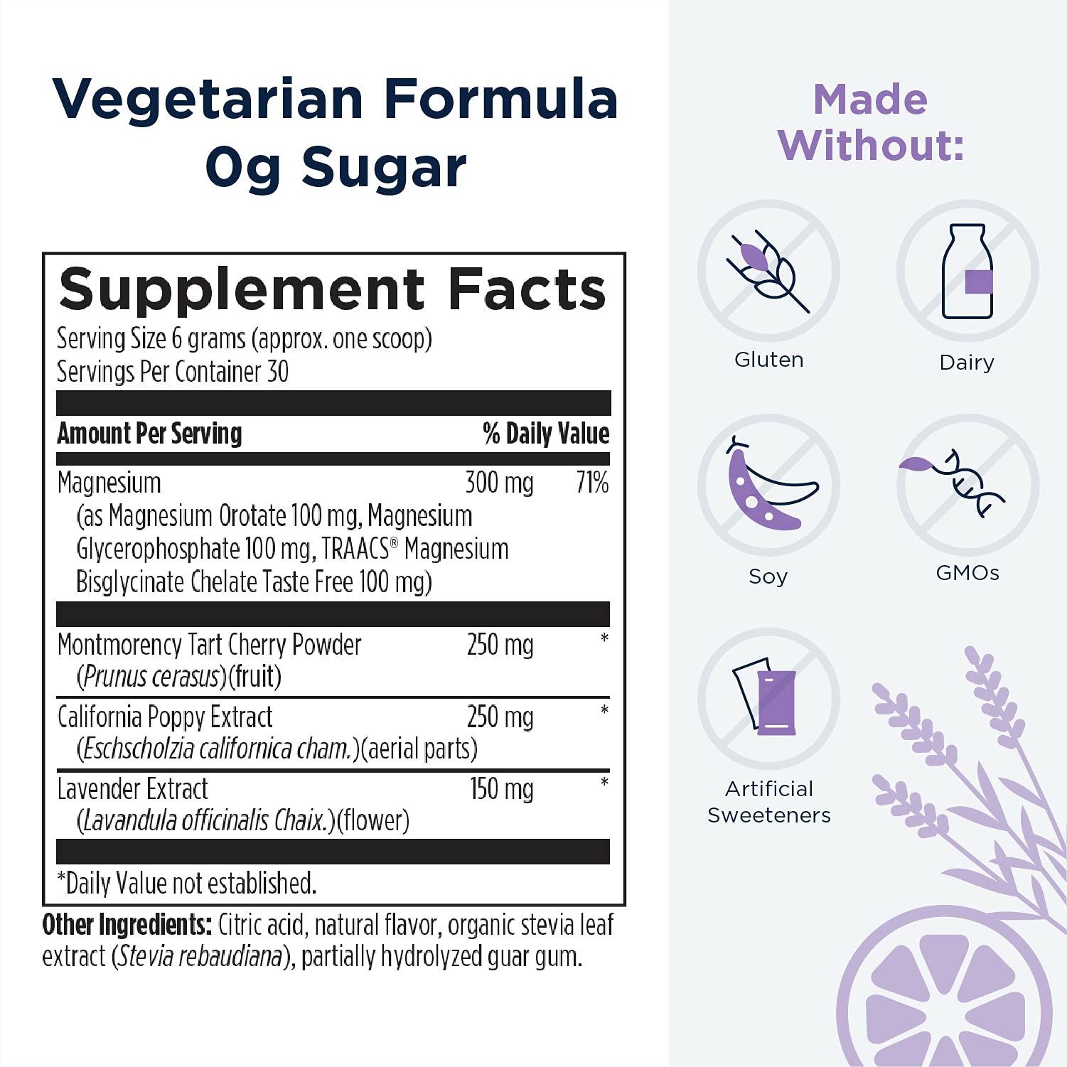 easy-to-mix magnesium powder supplement
