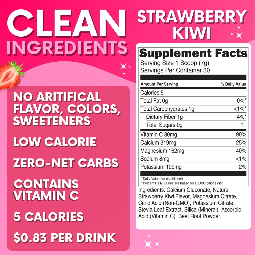 easy-to-mix magnesium powder supplement