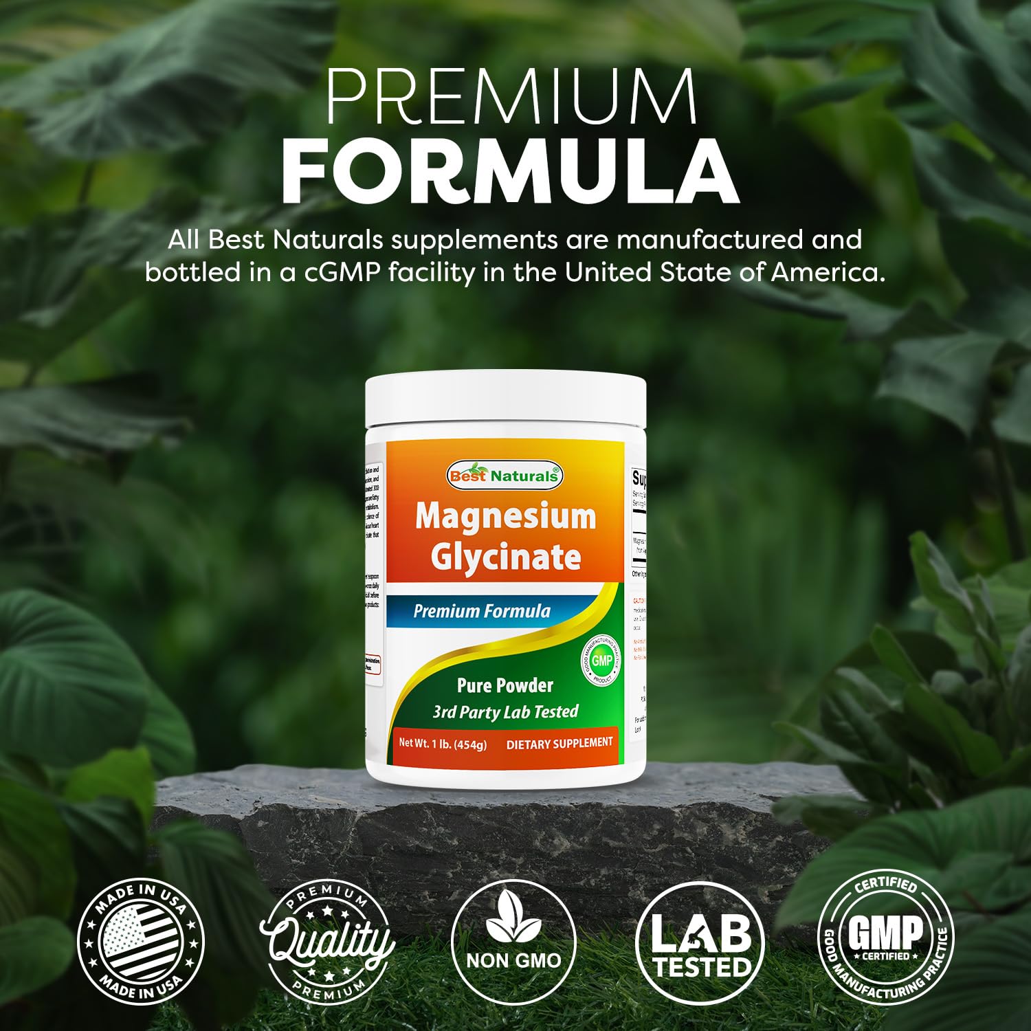 easy-to-mix magnesium powder supplement