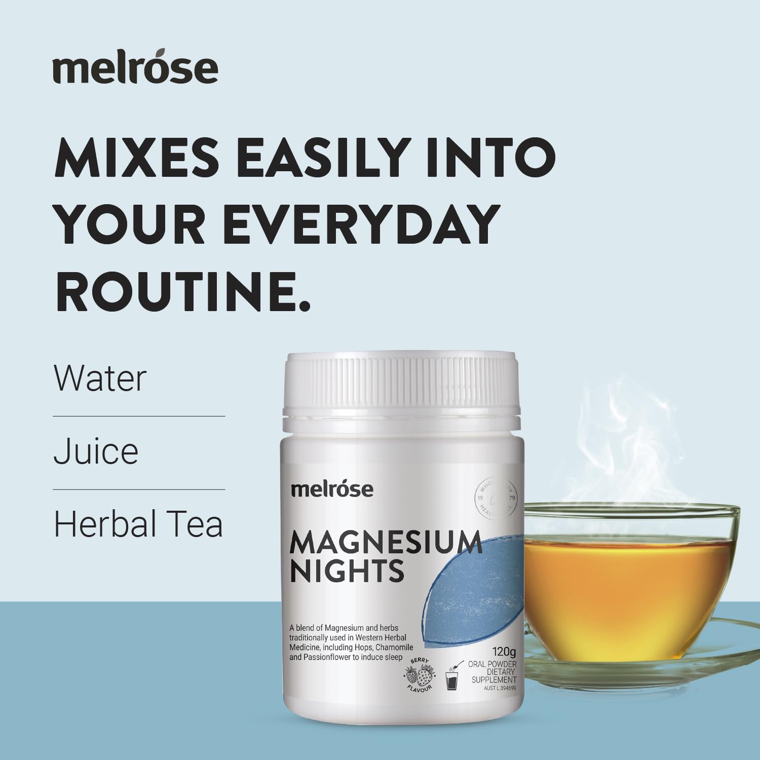 easy-to-mix magnesium sleep aid