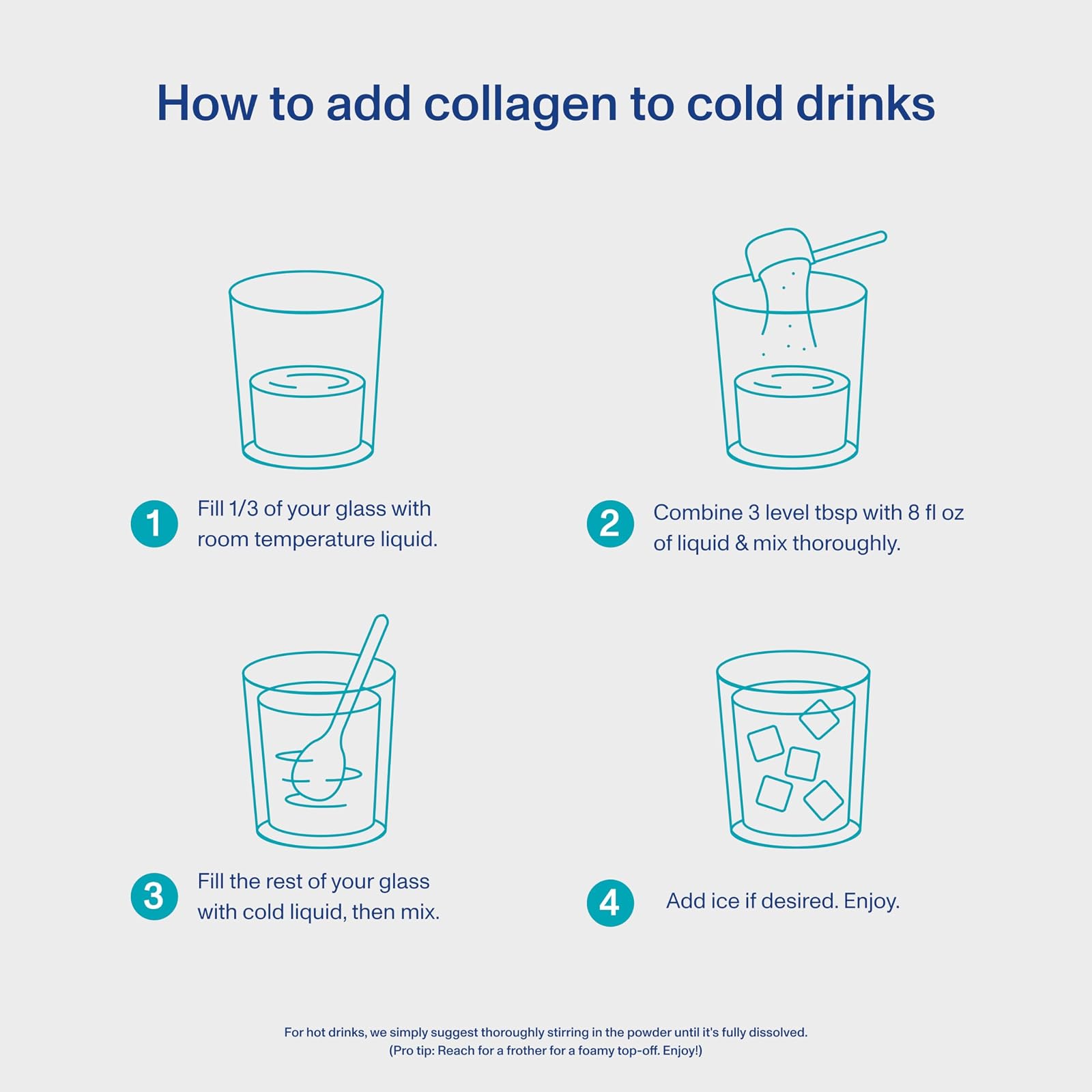 easy to mix marine collagen powder
