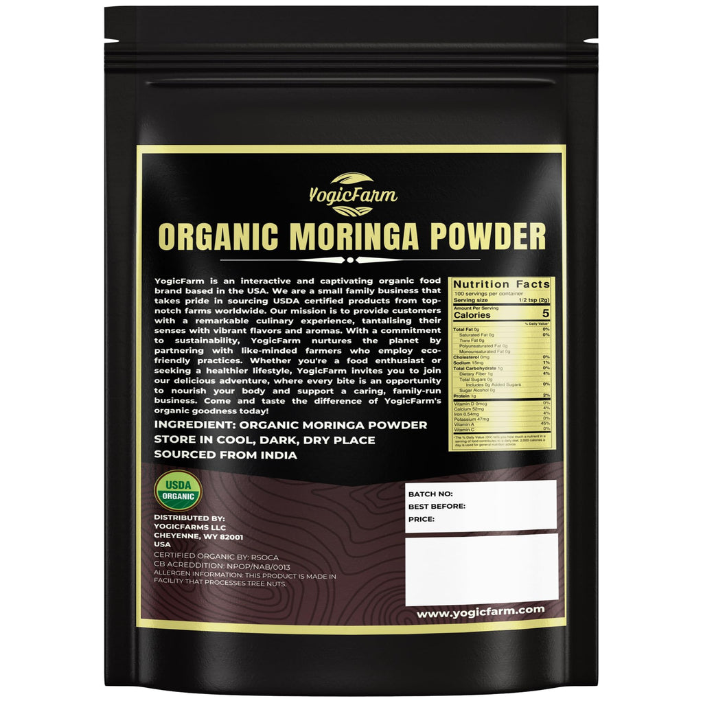 easy to mix moringa leaf powder
