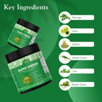 easy-to-mix organic greens powder