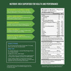 easy-to-mix organic greens powder