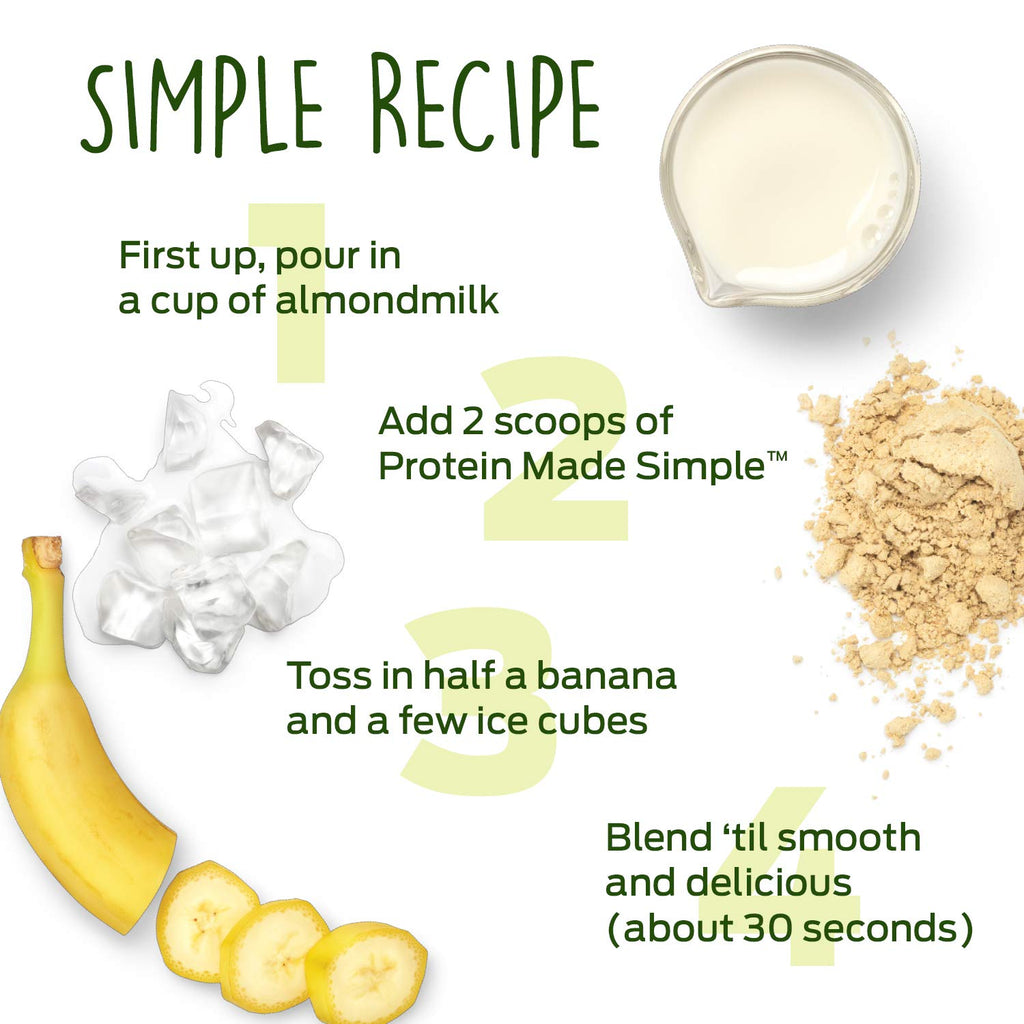 easy to mix pea protein powder