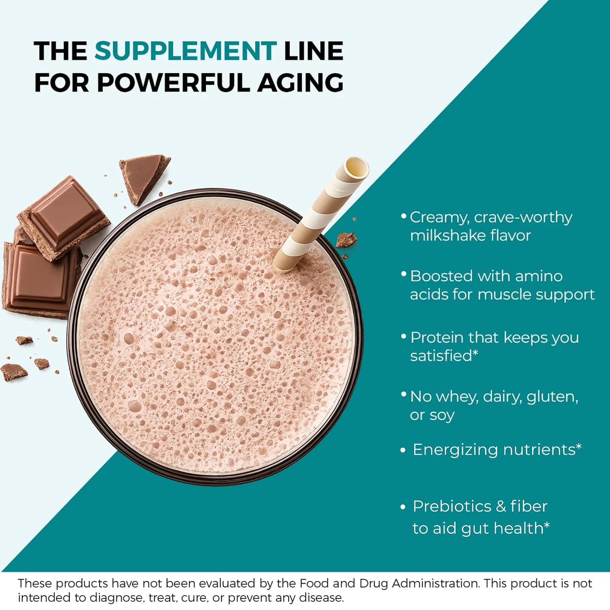 easy-to-mix plant protein beverage