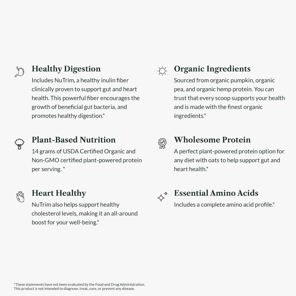 easy-to-mix plant protein powder