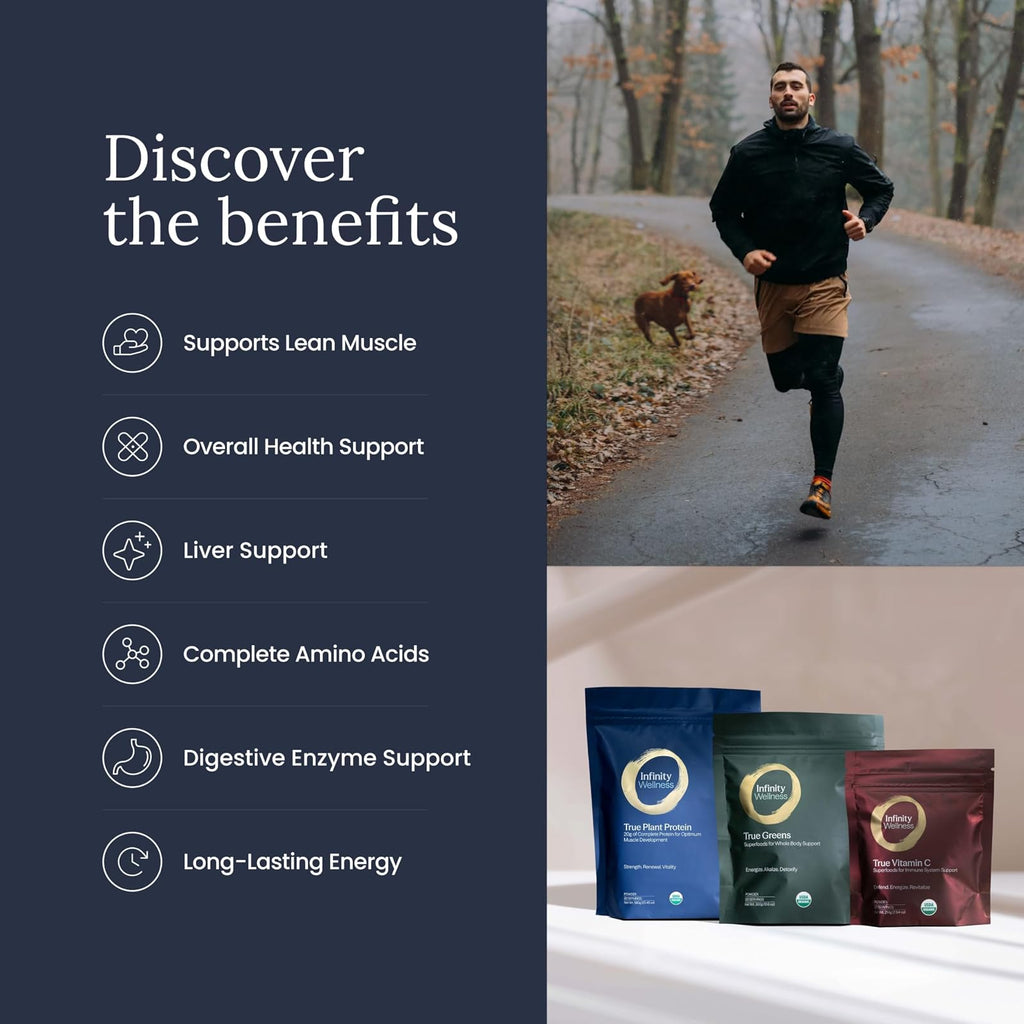 easy-to-mix plant protein powder