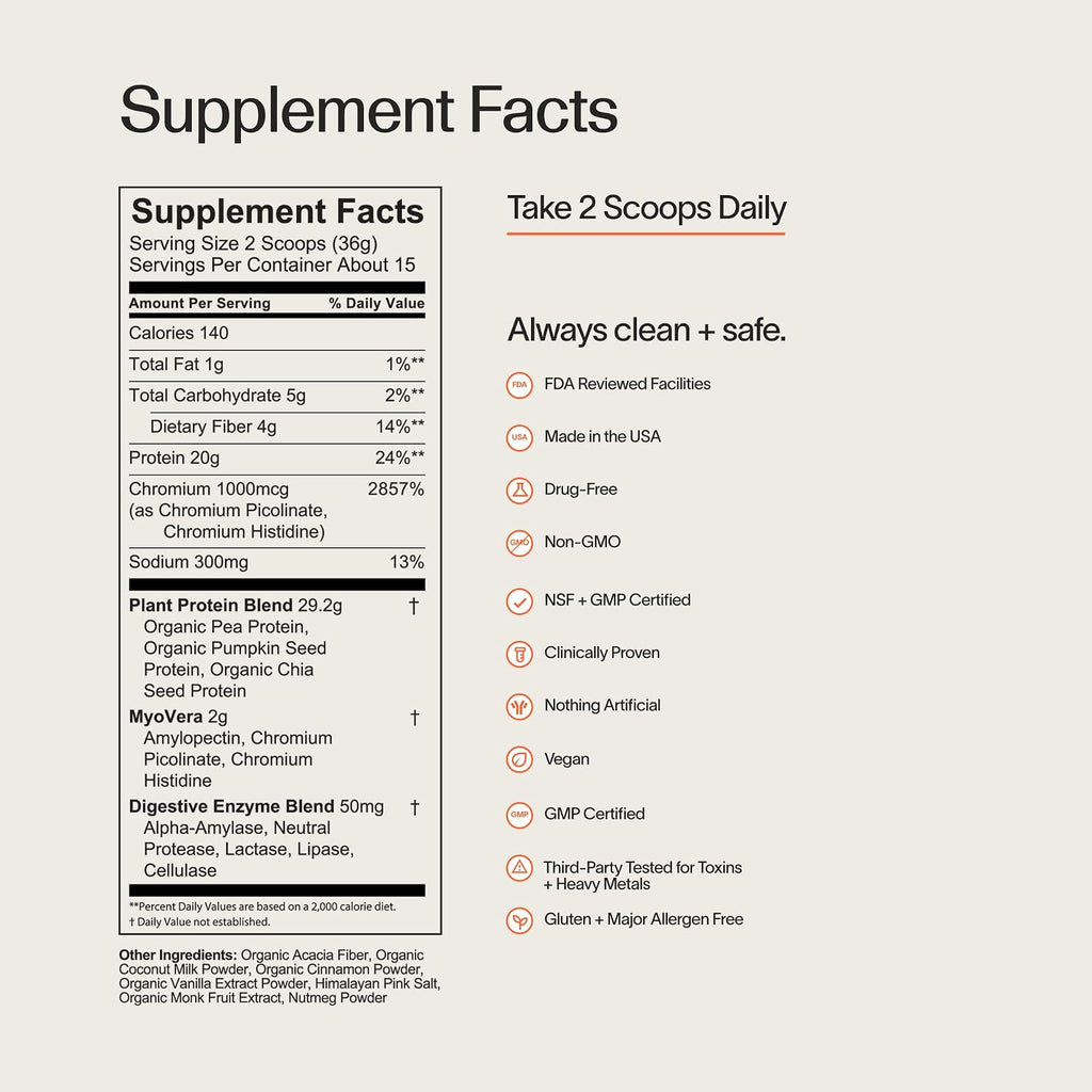 easy to mix plant protein powder