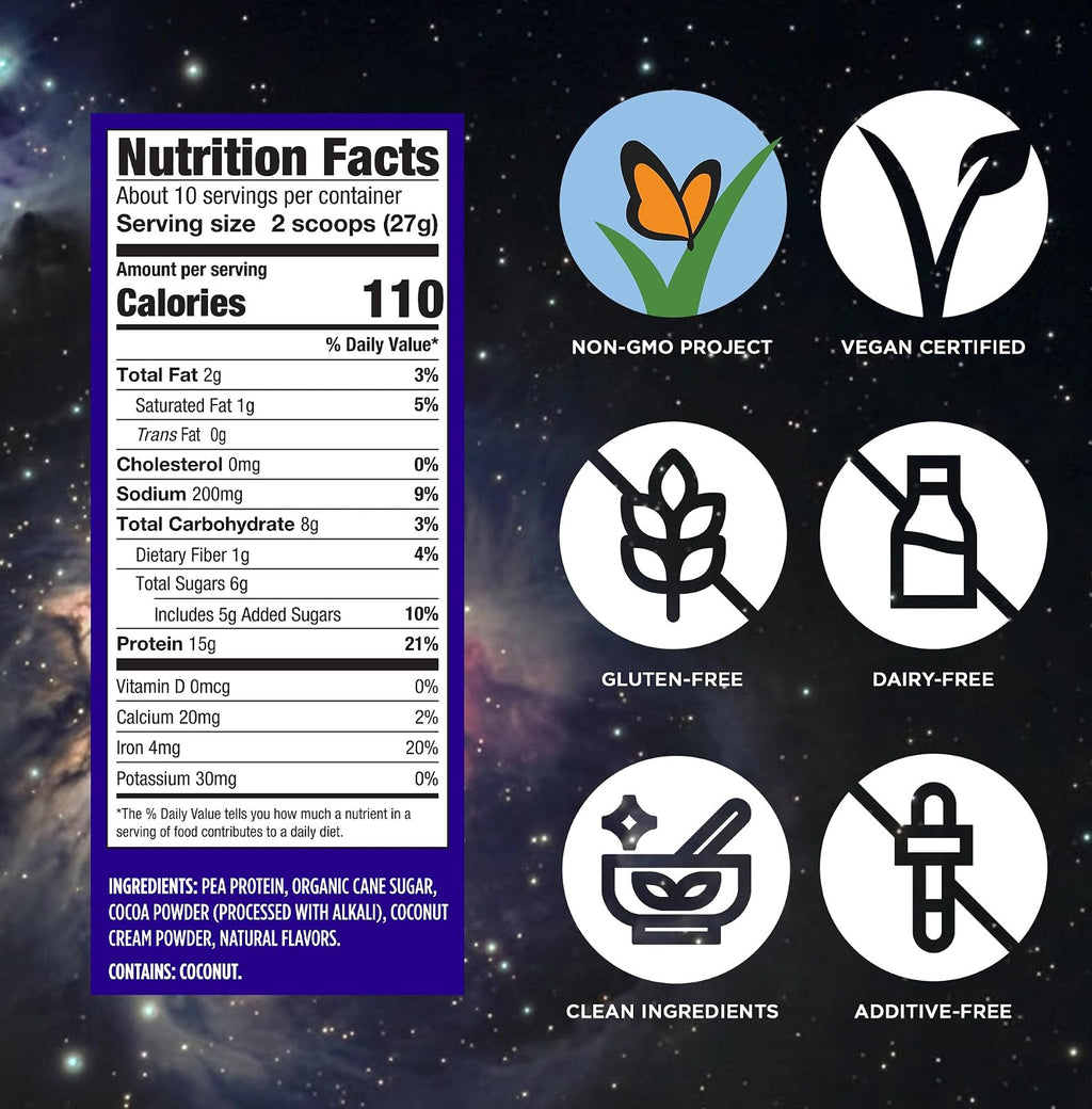 easy to mix plant protein shake