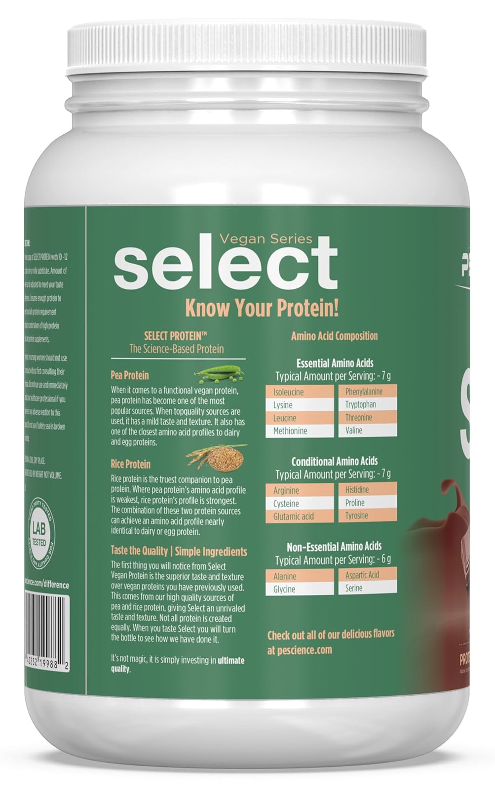 easy-to-mix plant protein supplement