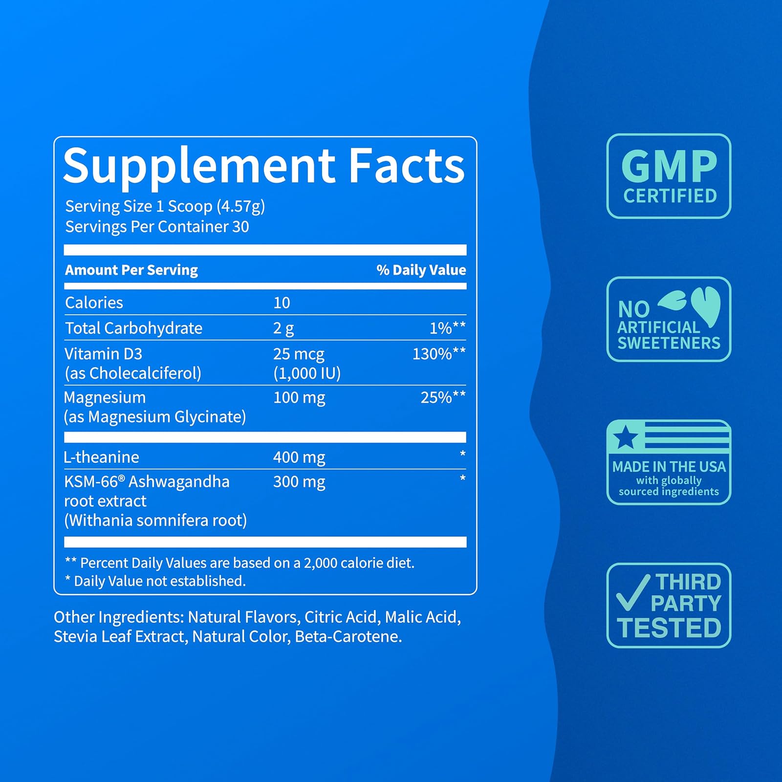 easy-to-mix powdered multivitamins