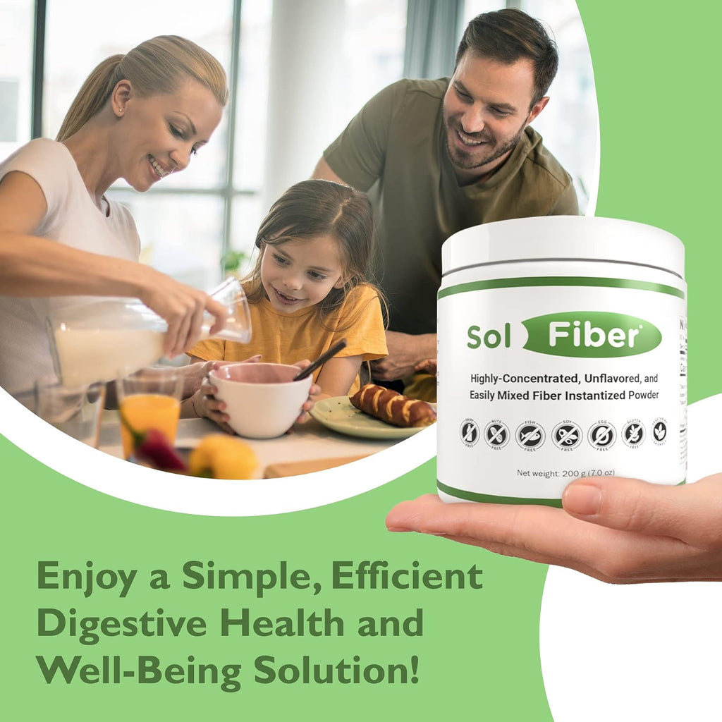 easy-to-mix prebiotic fiber powder