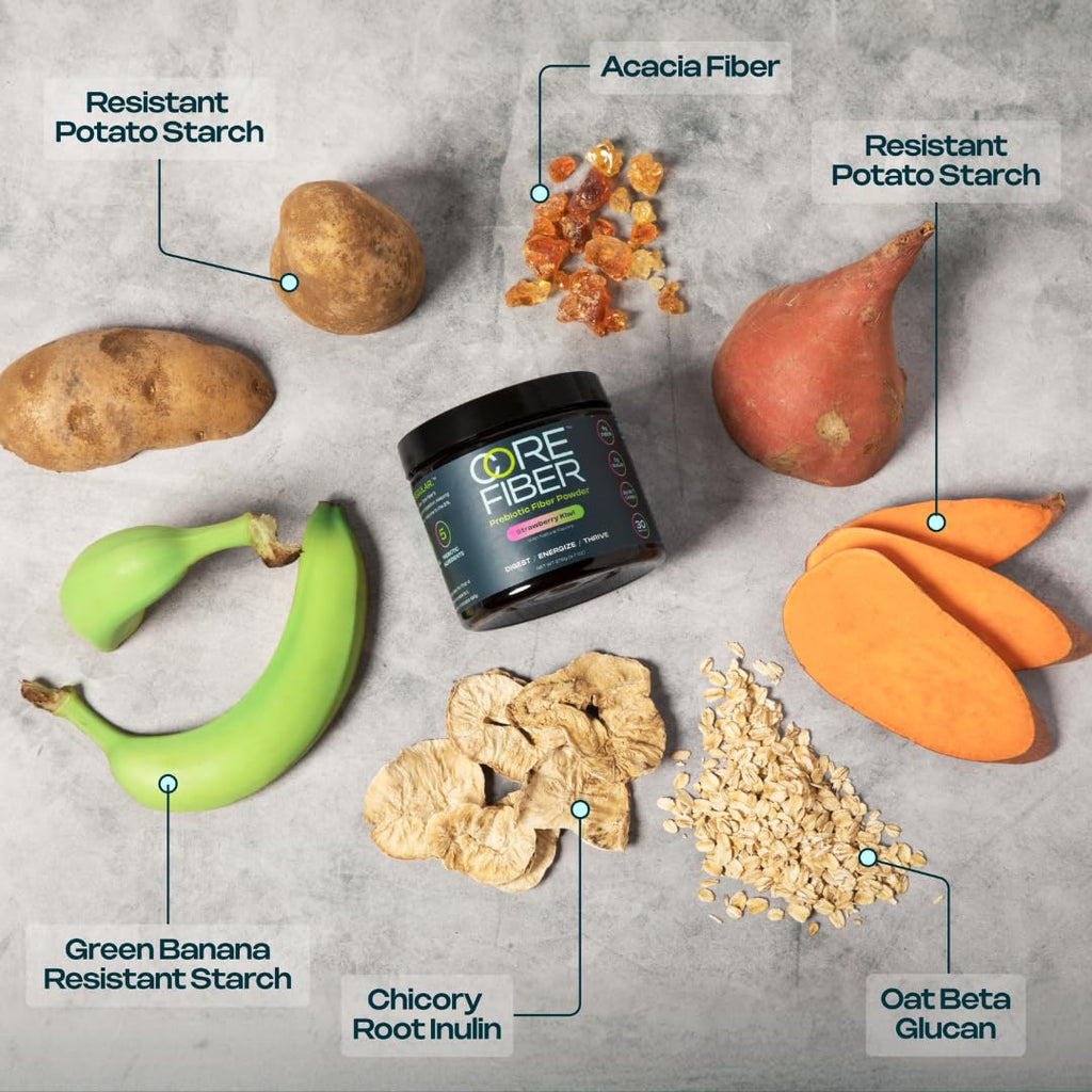 easy-to-mix prebiotic fiber powder