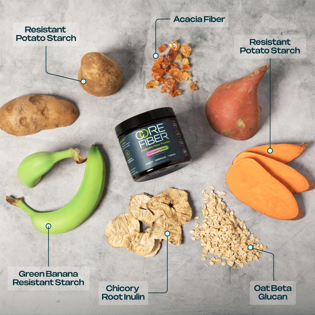 easy-to-mix prebiotic fiber powder