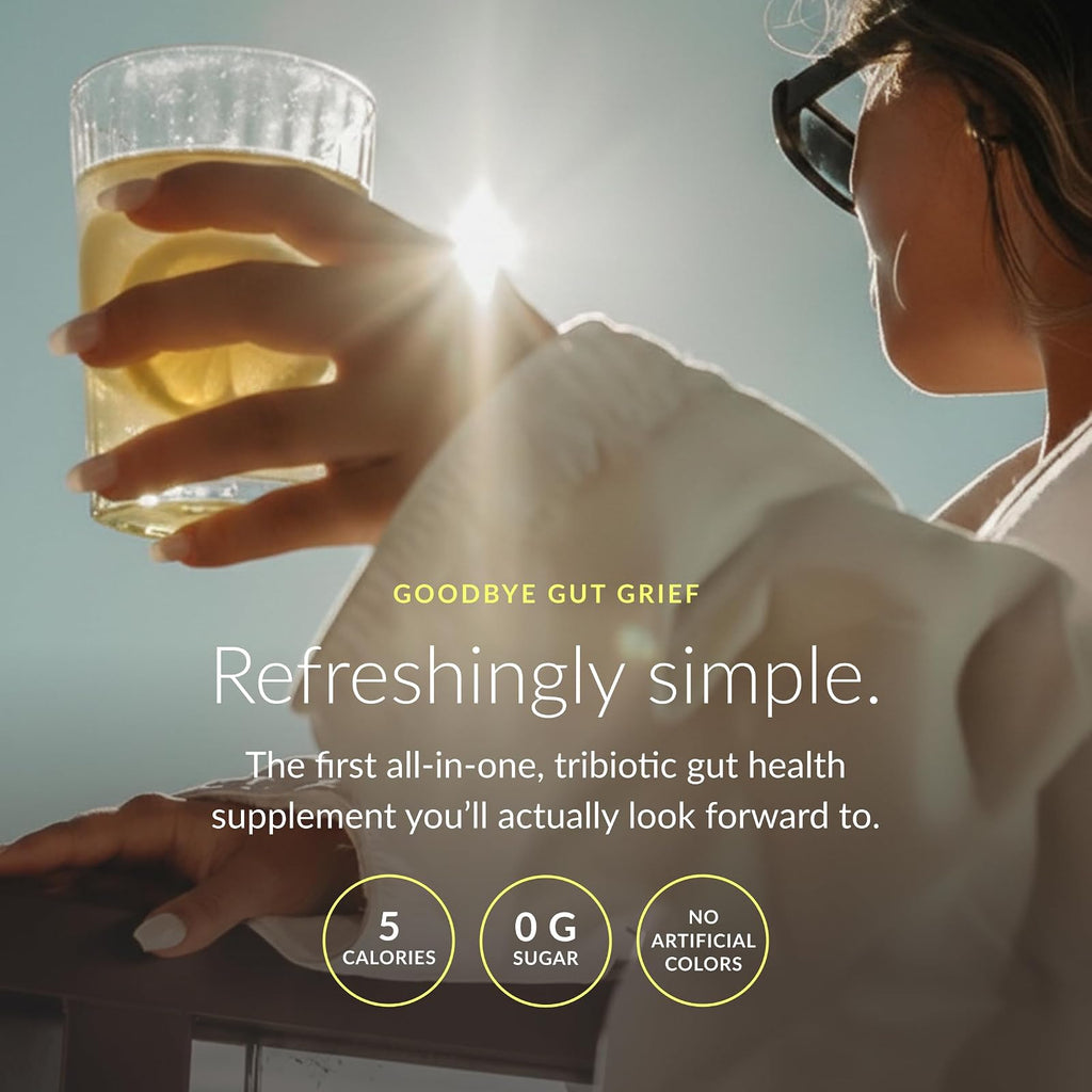 easy-to-mix probiotic lemonade powder