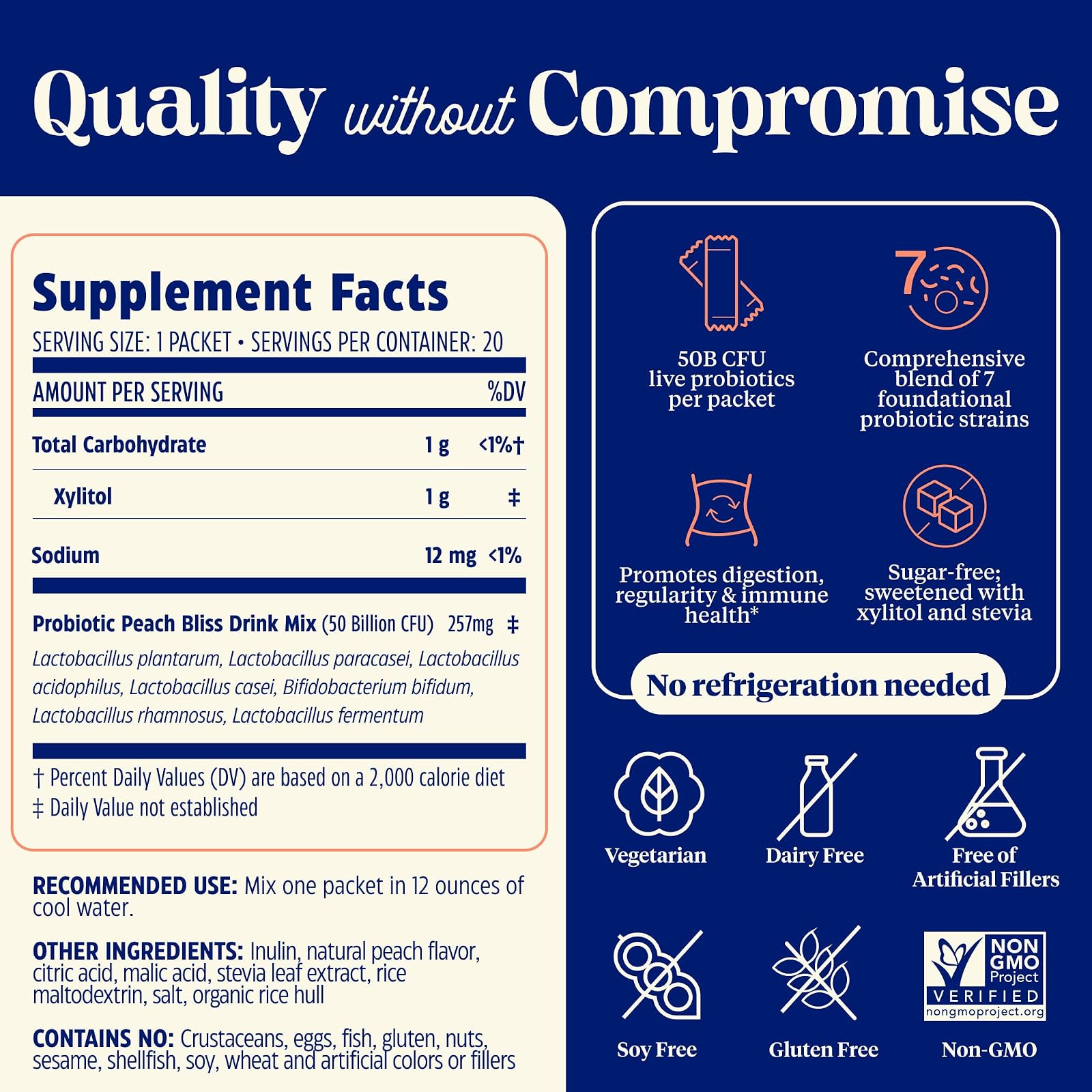 easy to mix probiotic supplement