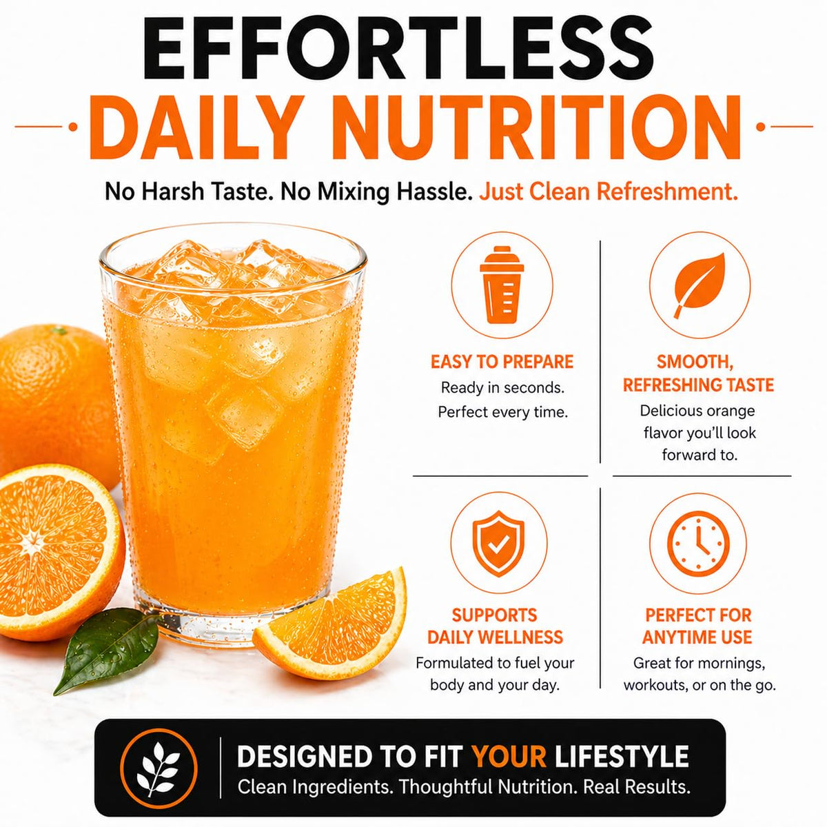 easy to mix protein drink