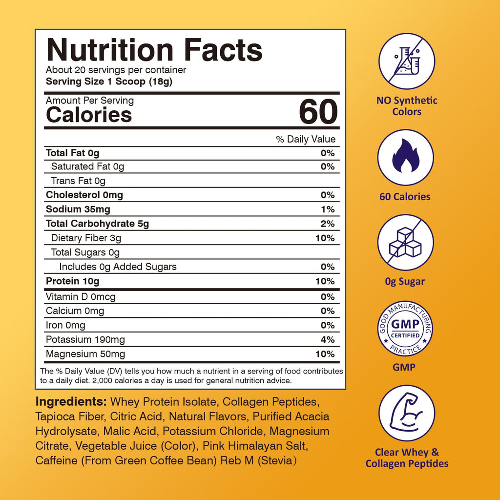 easy to mix protein refresher