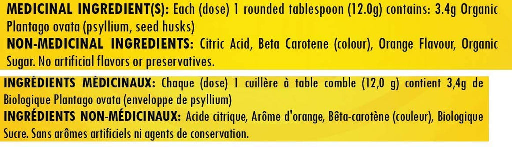 easy to mix psyllium fiber powder