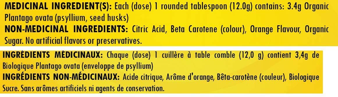 easy to mix psyllium fiber powder
