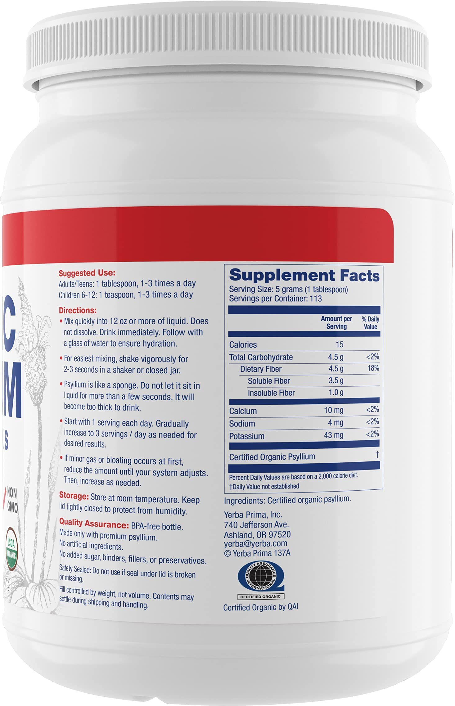 easy to mix psyllium husk powder