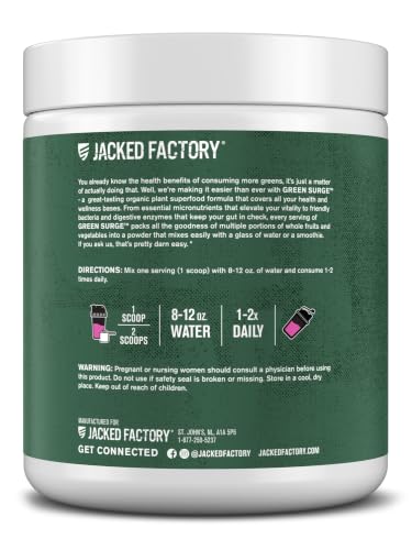 easy-to-mix spirulina greens powder
