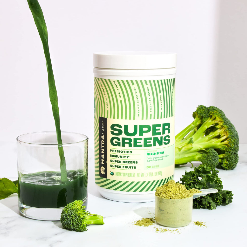 easy-to-mix super greens powder