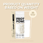 easy-to-mix unflavored protein powder