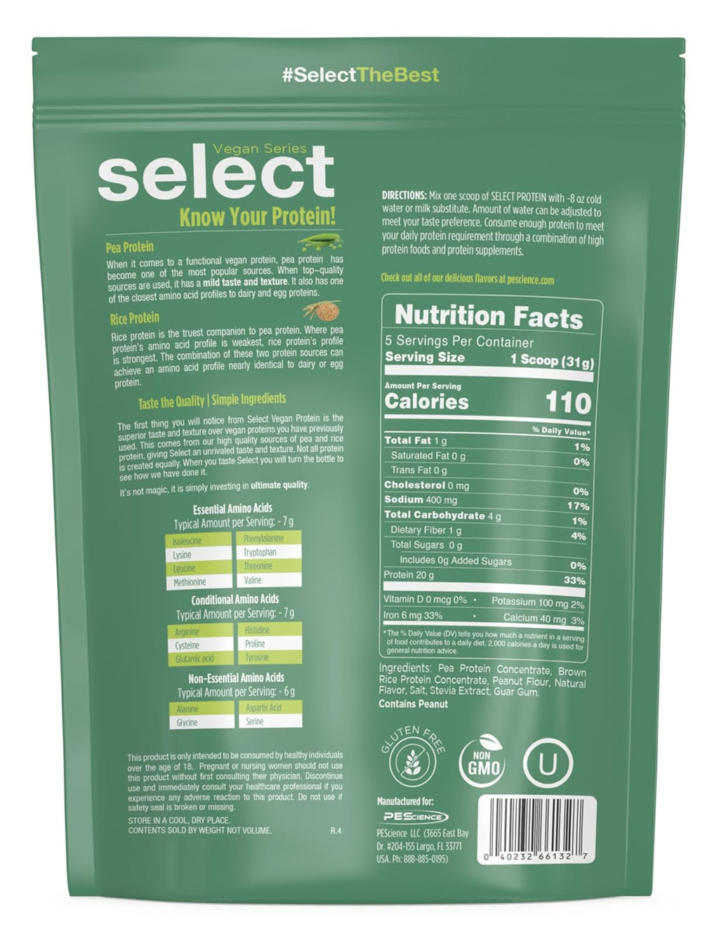 easy-to-mix vegan protein powder