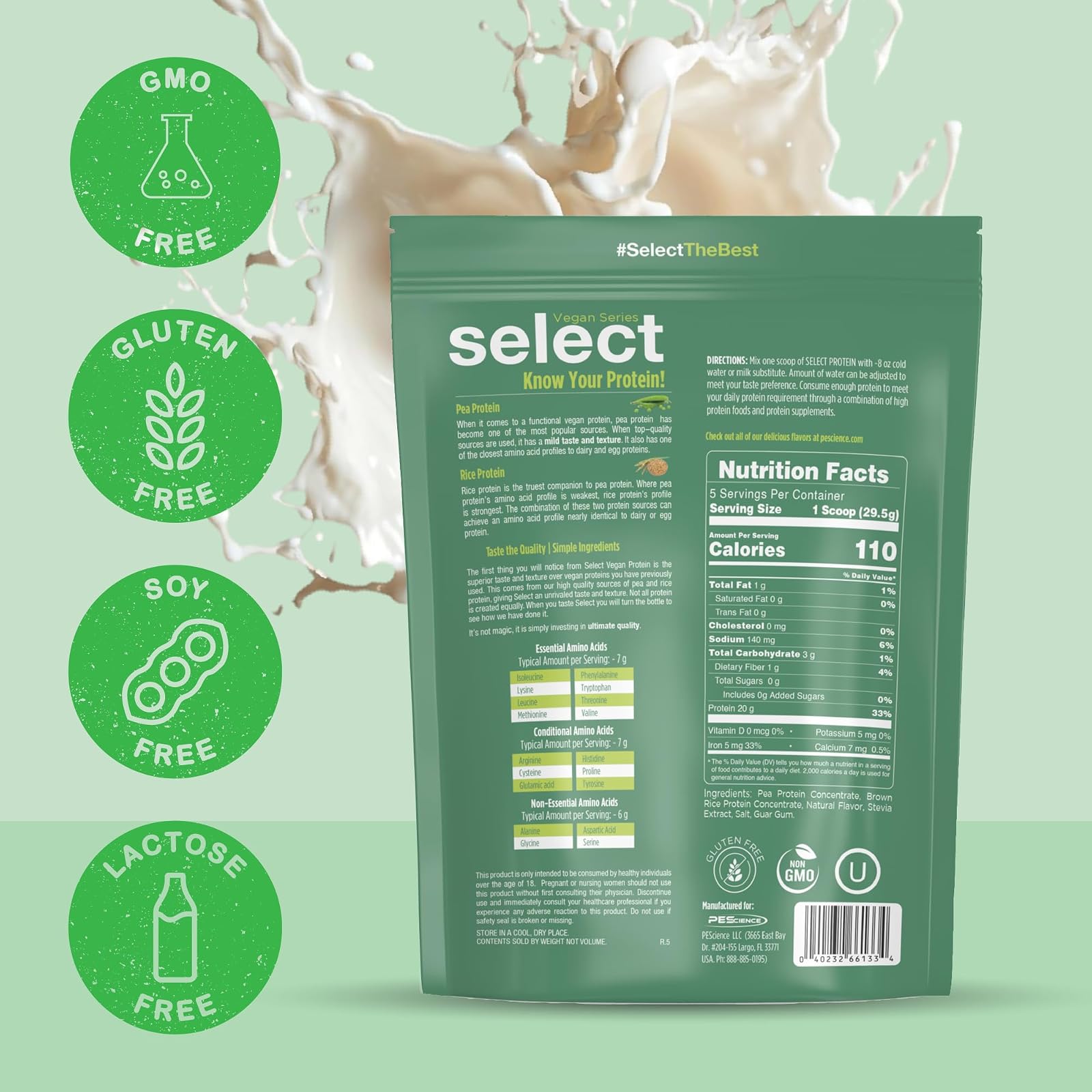 easy to mix vegan protein powder