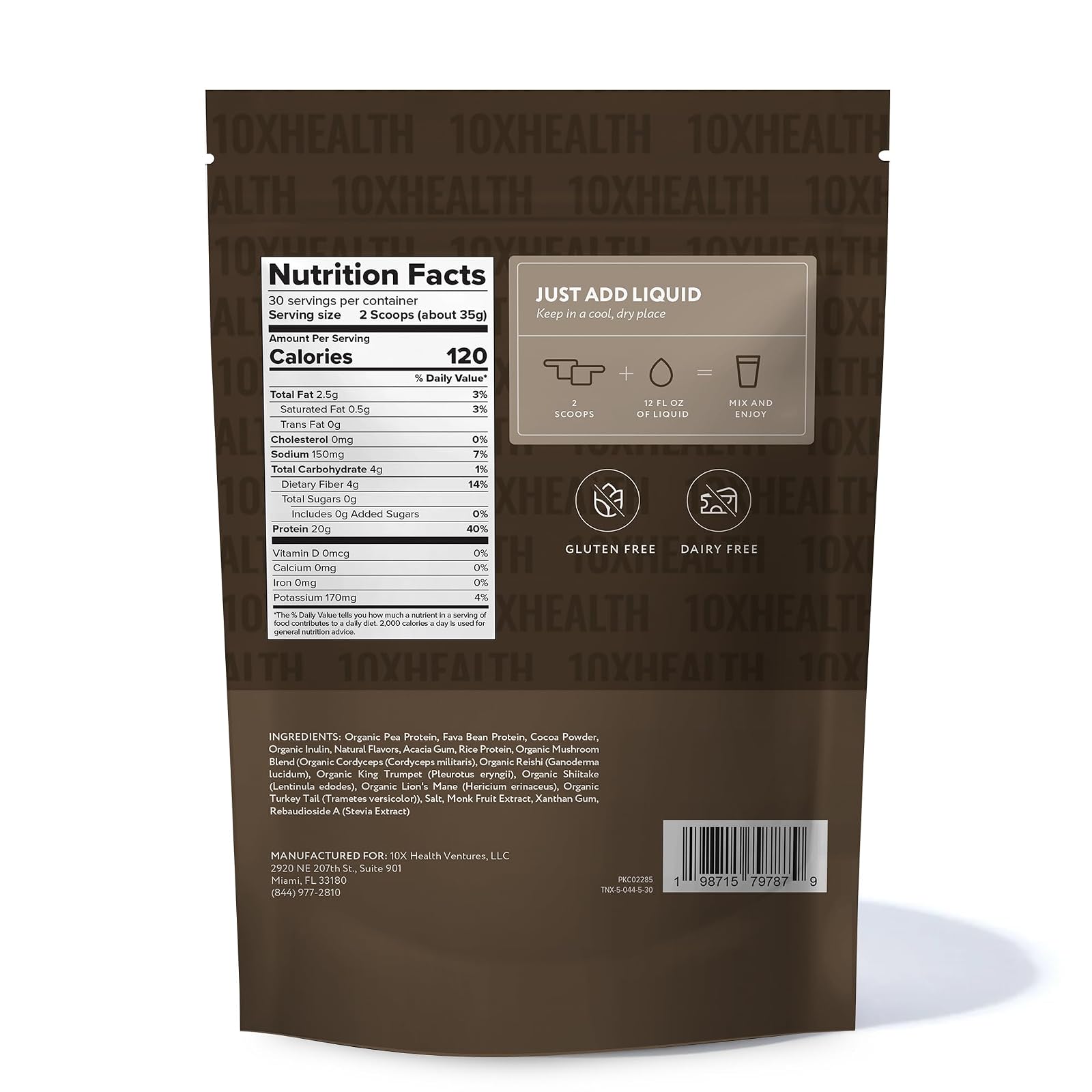 easy to mix vegan protein supplement