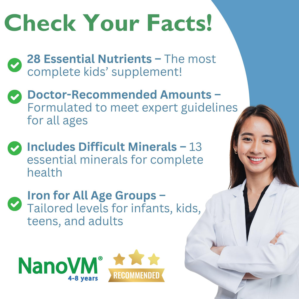 easy-to-mix vitamin powder for children