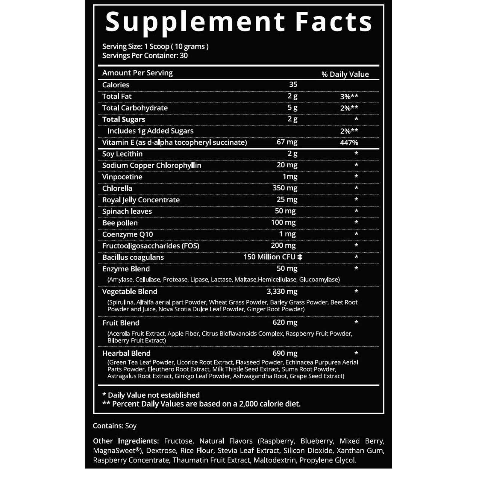 easy-to-mix vitamin powder