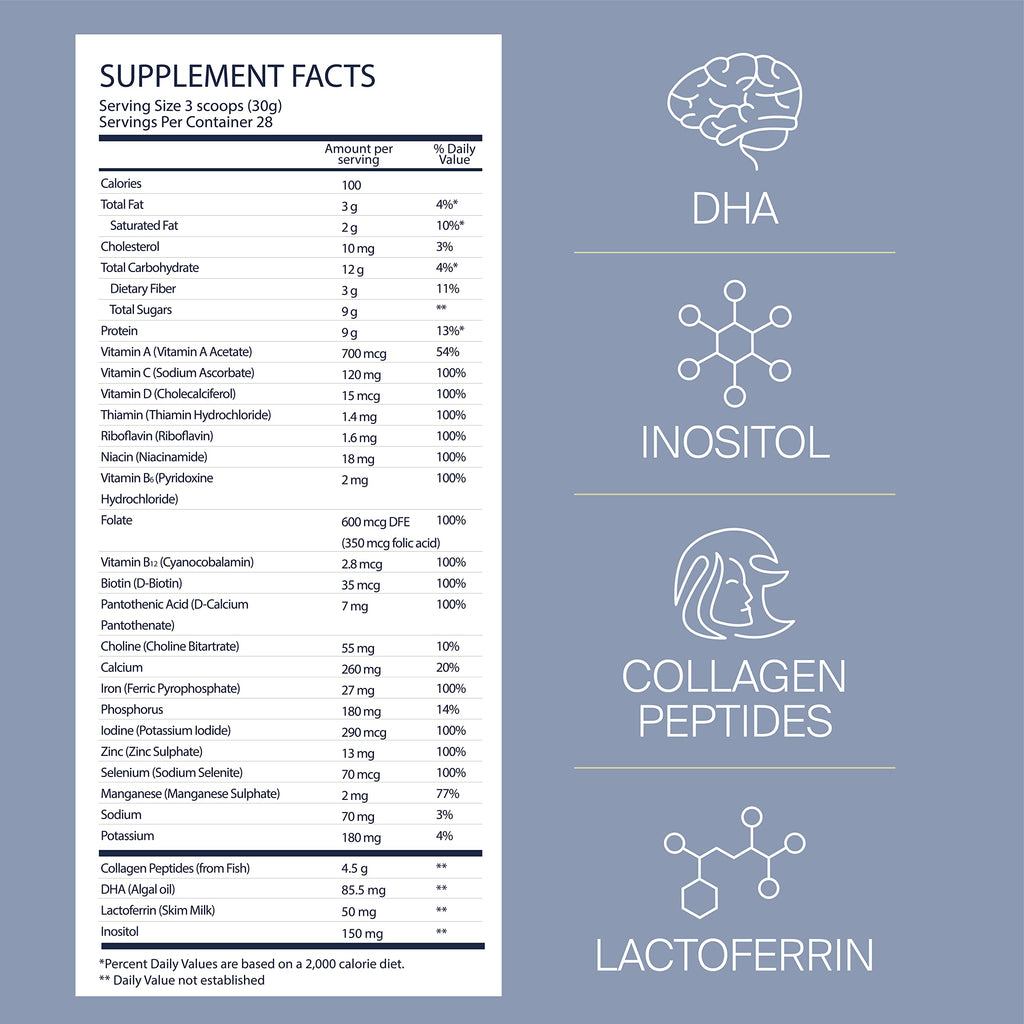 easy-to-mix vitamin supplement powder
