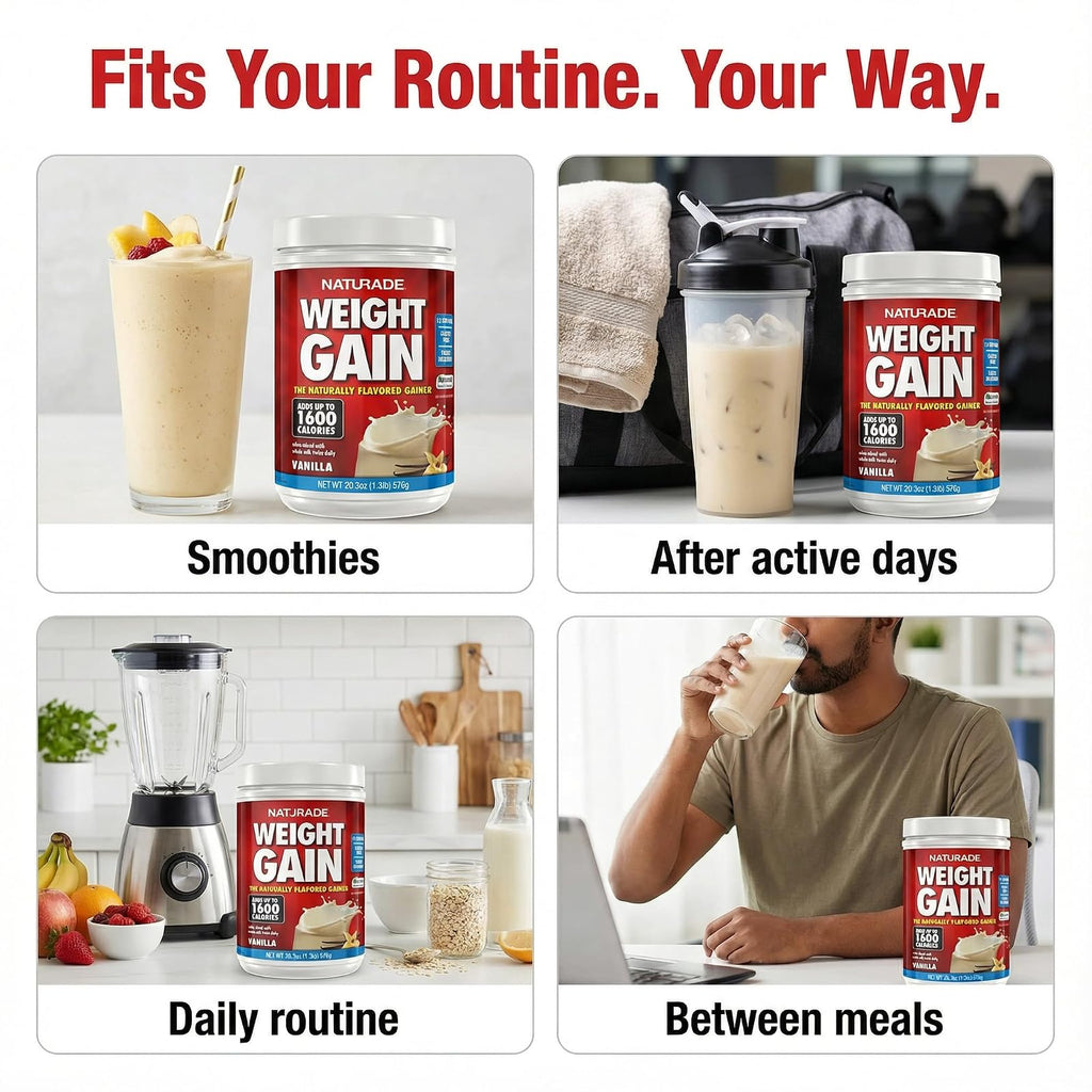 easy-to-mix weight gain nutrition