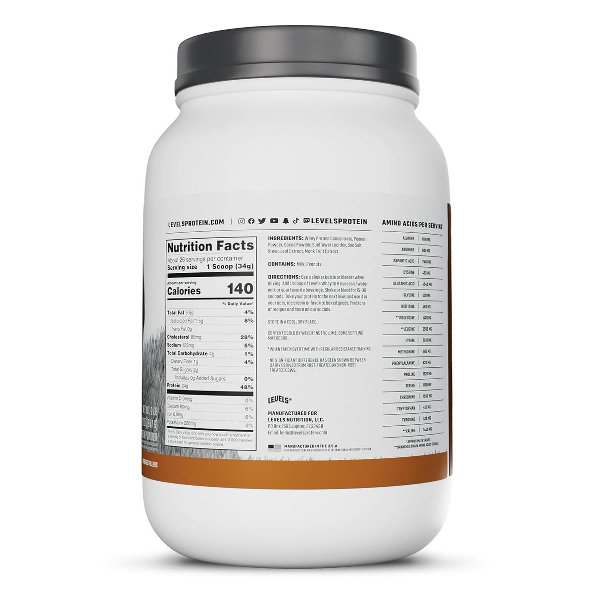 easy-to-mix whey protein powder