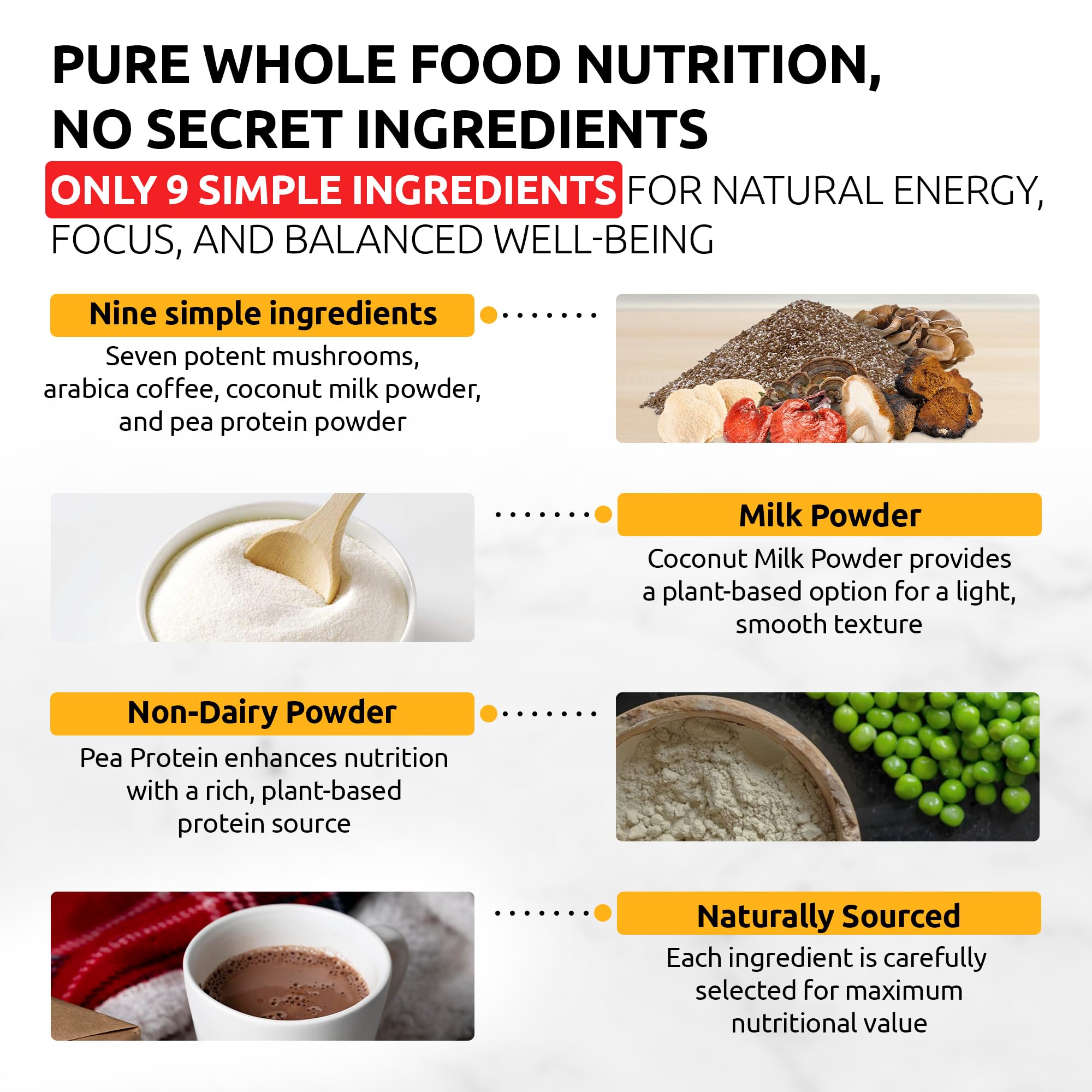 easy to prepare mushroom beverage