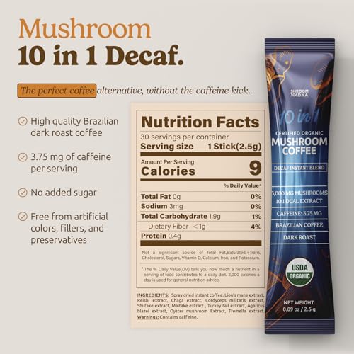 easy to prepare mushroom coffee