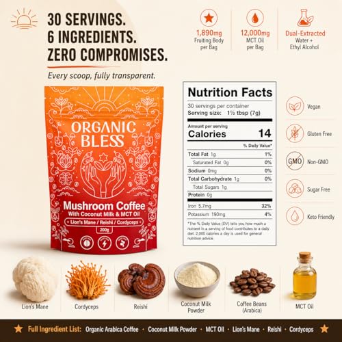 easy to prepare mushroom coffee