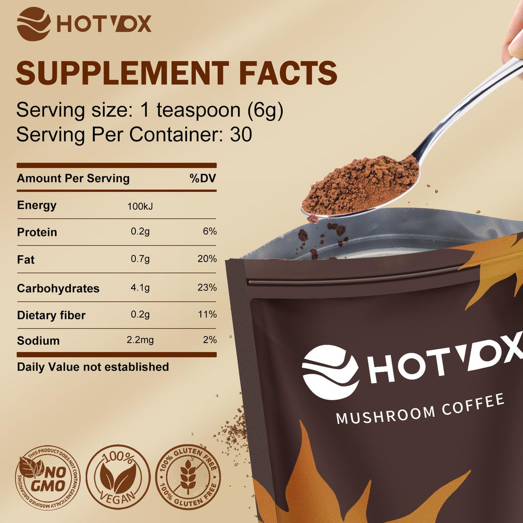 easy to prepare mushroom coffee