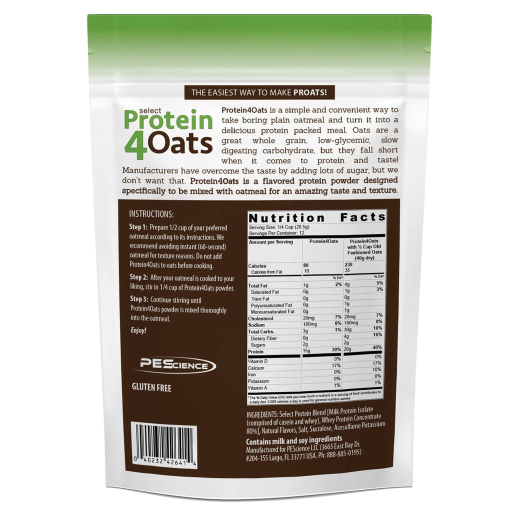 easy to prepare protein oats