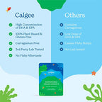 easy-to-swallow algae omega softgels