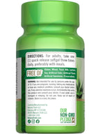 easy-to-swallow Aloe Vera softgels