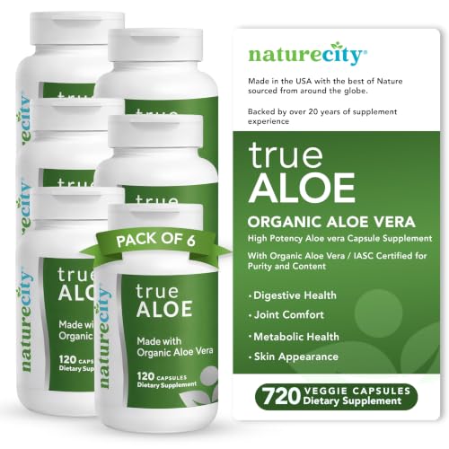 easy-to-swallow aloe vera supplements