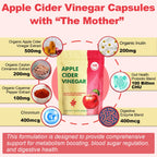 easy-to-swallow apple cider vinegar capsules